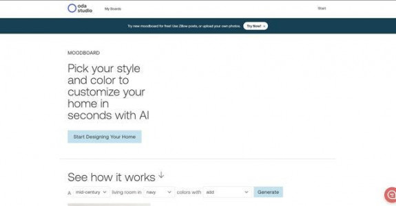 Oda Moodboard – AI Fusion Hub