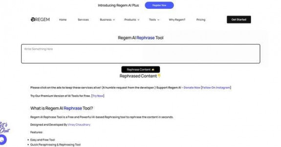 Regem AI Plus – AI Fusion Hub