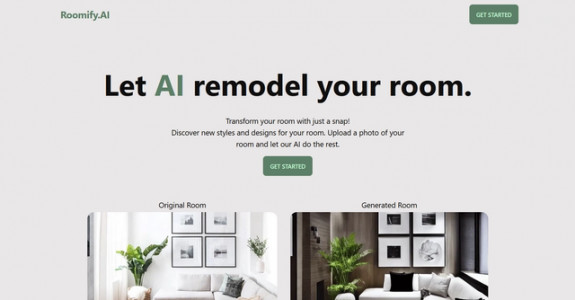 Roomify AI – AI Fusion Hub