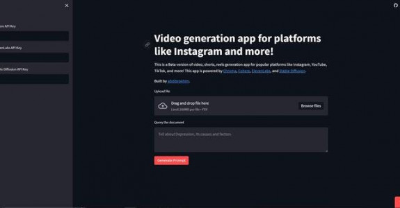 Streamlit – AI Fusion Hub